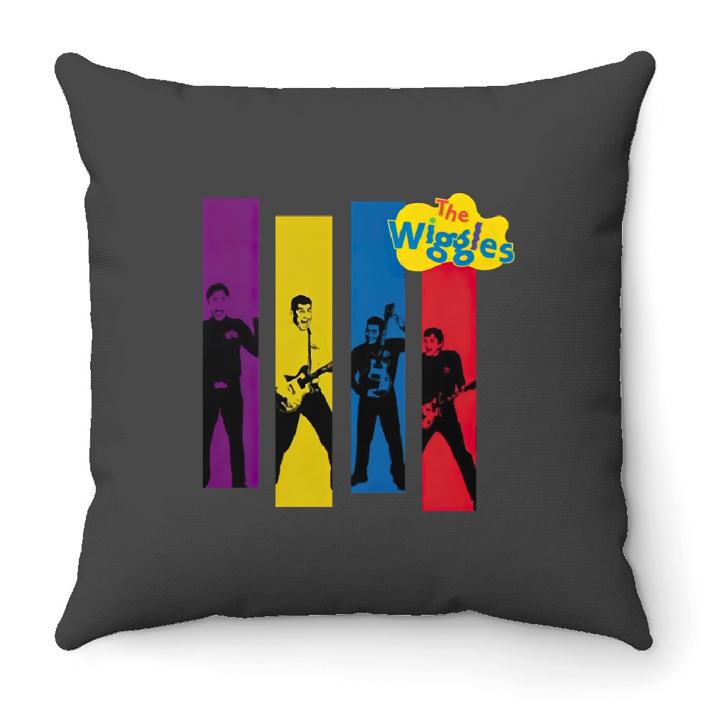 The Wiggles Retro Throw Pillows
