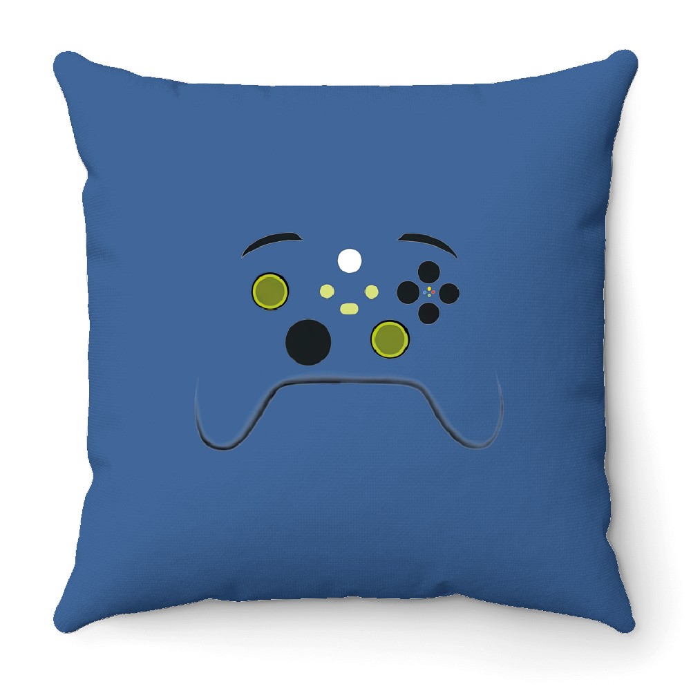 XBox-X Series Controller - Xbox X Series - Throw Pillows